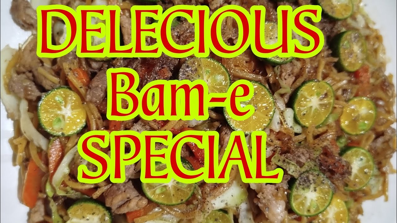 COOKING MY SPECIAL BAM-E 😋 - YouTube