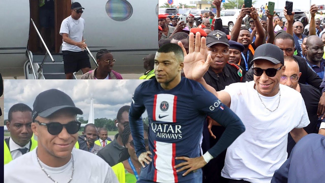 Superstar Mbappe Visits His Home Country Cameroon For The First Time ...