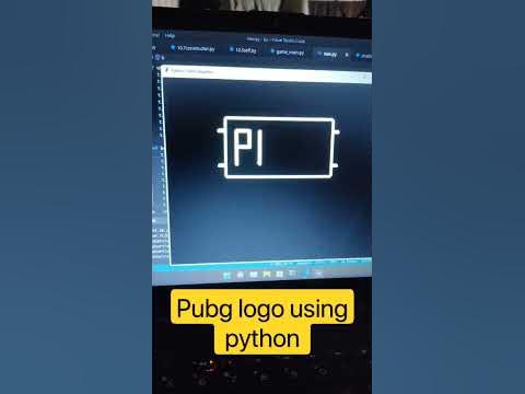 #8. pubg logo using python 📵😎😎/python on my way 📵📵😎😂 - YouTube