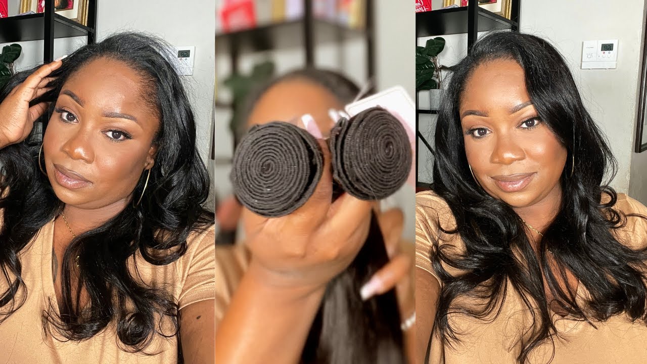 THE ULTIMATE DIY QUICKWEAVE TUTORIAL FT. CURLS QUEEN - YouTube