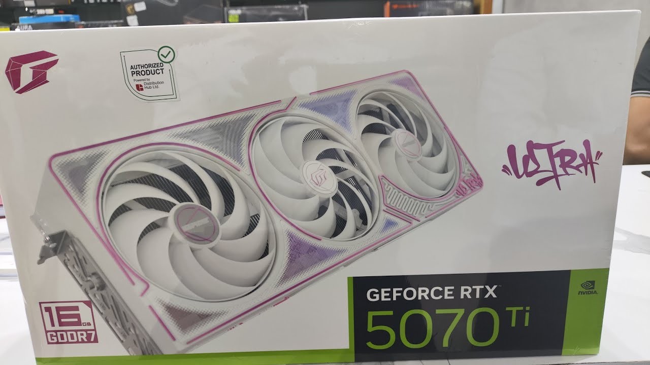 Colorful iGame GeForce RTX 5070 Ti Ultra W OC 16GB-V GDDR7 Graphics ...
