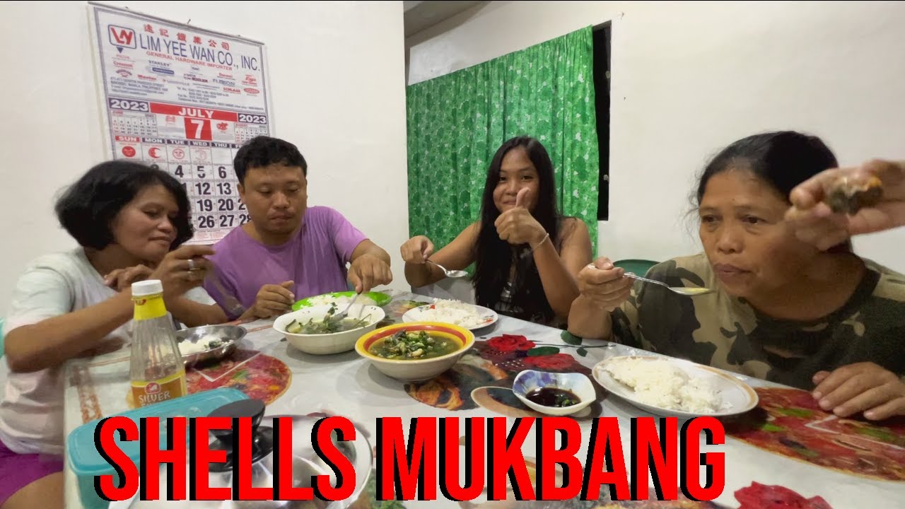 Shells Mukbang With My Family - YouTube