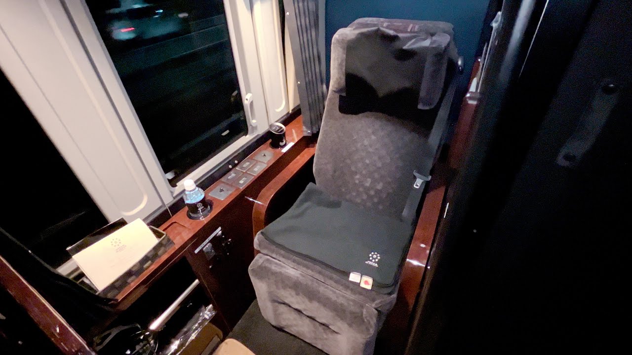 Gorgeous! Japan's Most Expensive Overnight Sleeper Bus / Dream Sleeper ...