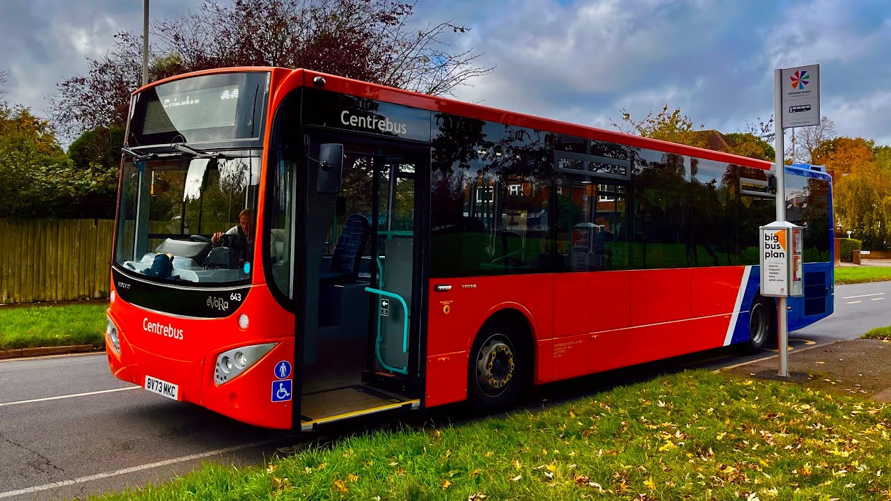 **BRAND NEW** Ride on Centrebus Volvo B8RLE MCV eVora 643 (BV73 MKC ...