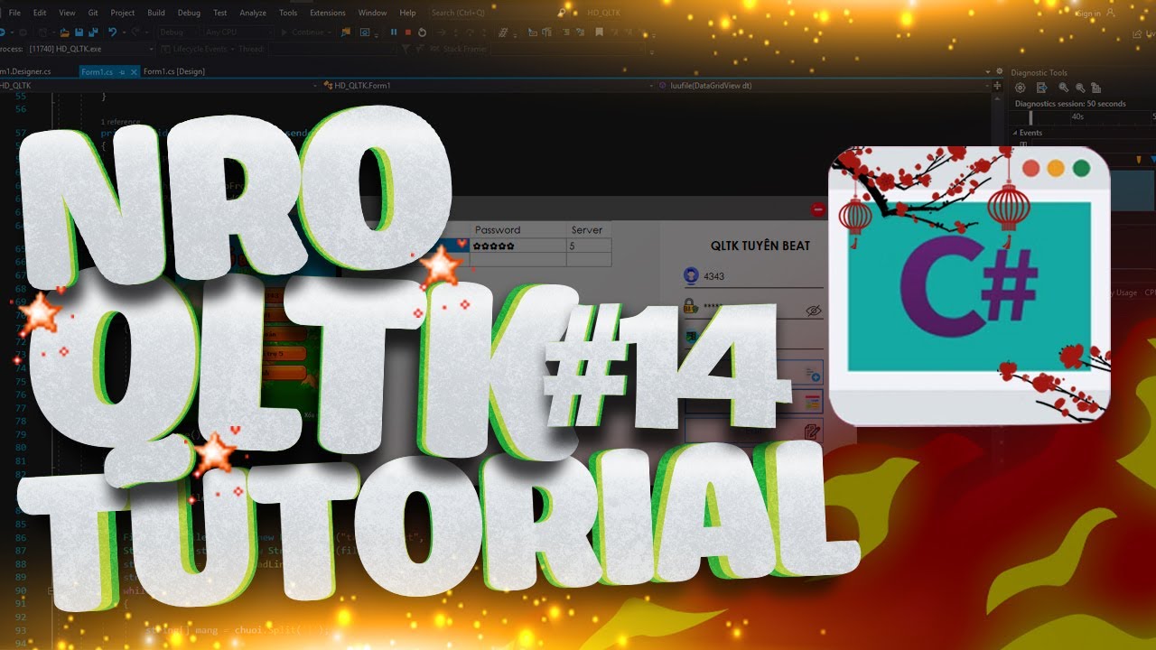 [C# Winform]: Liên Kết Game Với QLTK Thông Qua File Text || TUYÊN BEAT ...