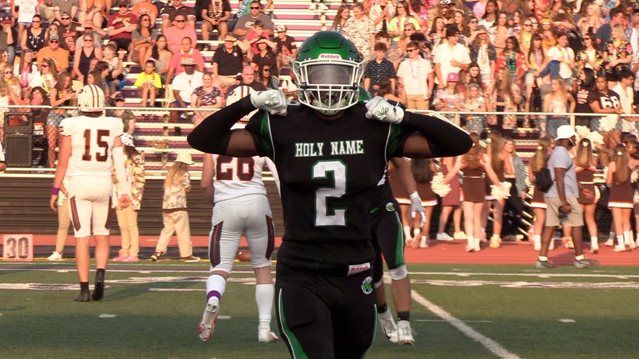 Holy Name flexes muscles vs. rival Padua - YouTube