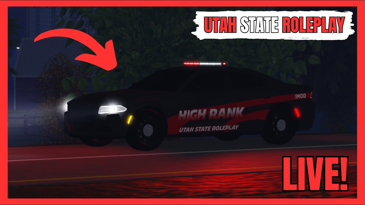 🔴 LIVE | Staff Patrol in Utah State Roleplay (Roblox ER:LC) - YouTube