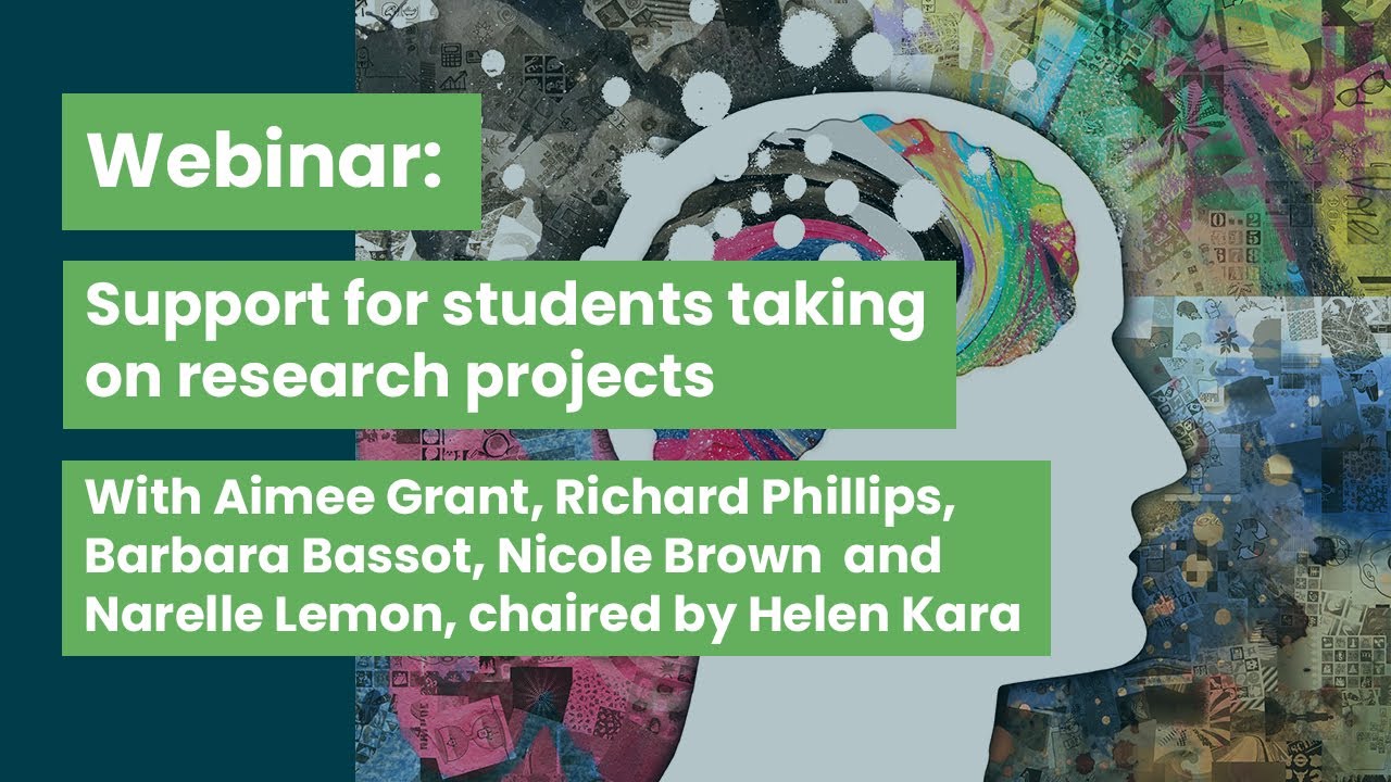 Support for students taking on research projects - YouTube
