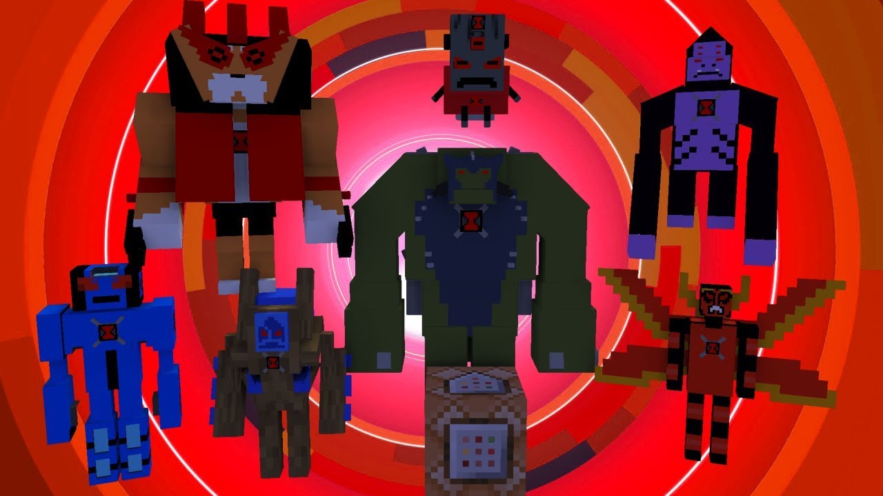 Albedo Ultimatrix | Minecraft Ben 10 Datapack - YouTube