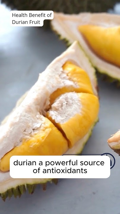 Health Benefit of Durian Fruit #healthylifestyle #healthtips #shorts ...