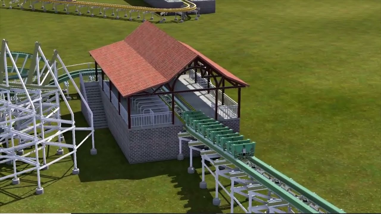 Green Cyclone - RMC Hybrid Coaster (POV + Offride) | NoLimits 2 - YouTube