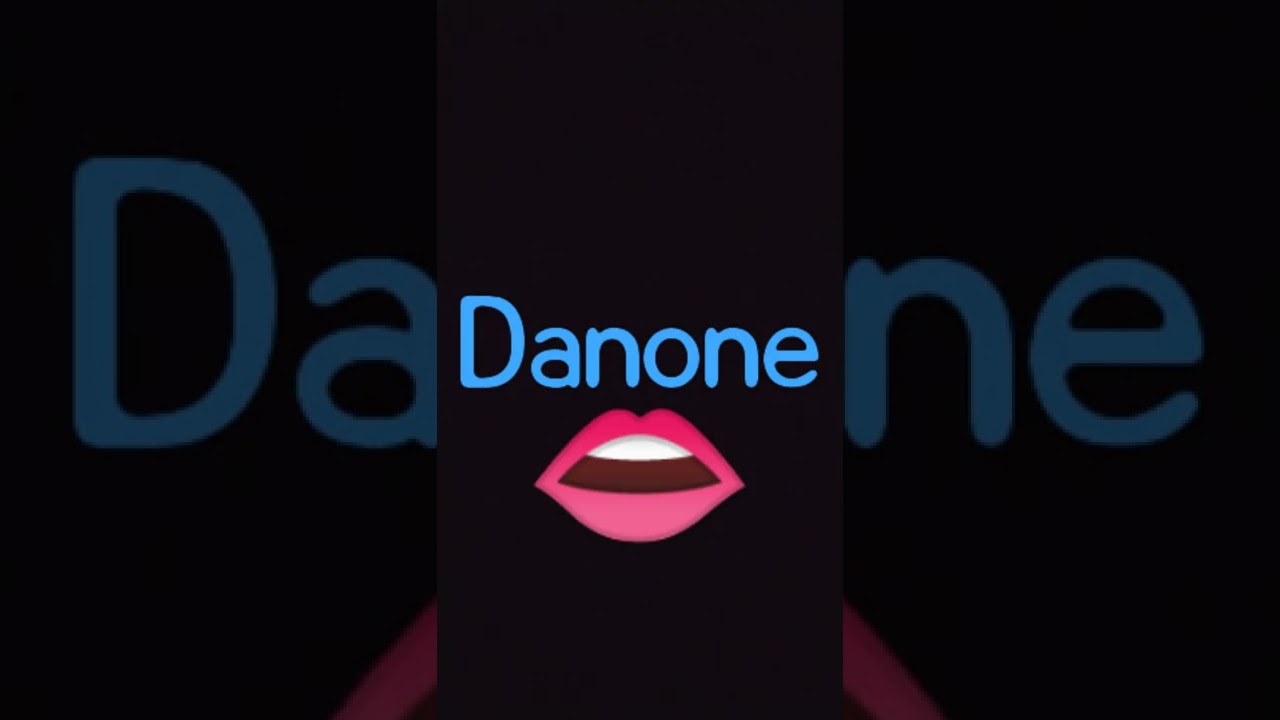 Danone Logo - YouTube