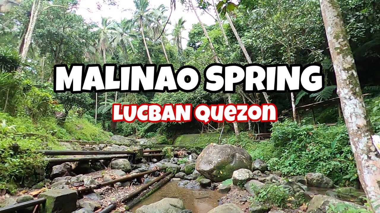 MALINAO SPRING | LUCBAN QUEZON - YouTube