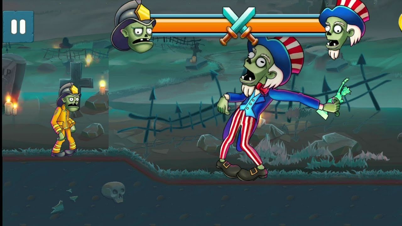 Zombie Blades :Bowmasters- Fire Fighter vs Boss - YouTube