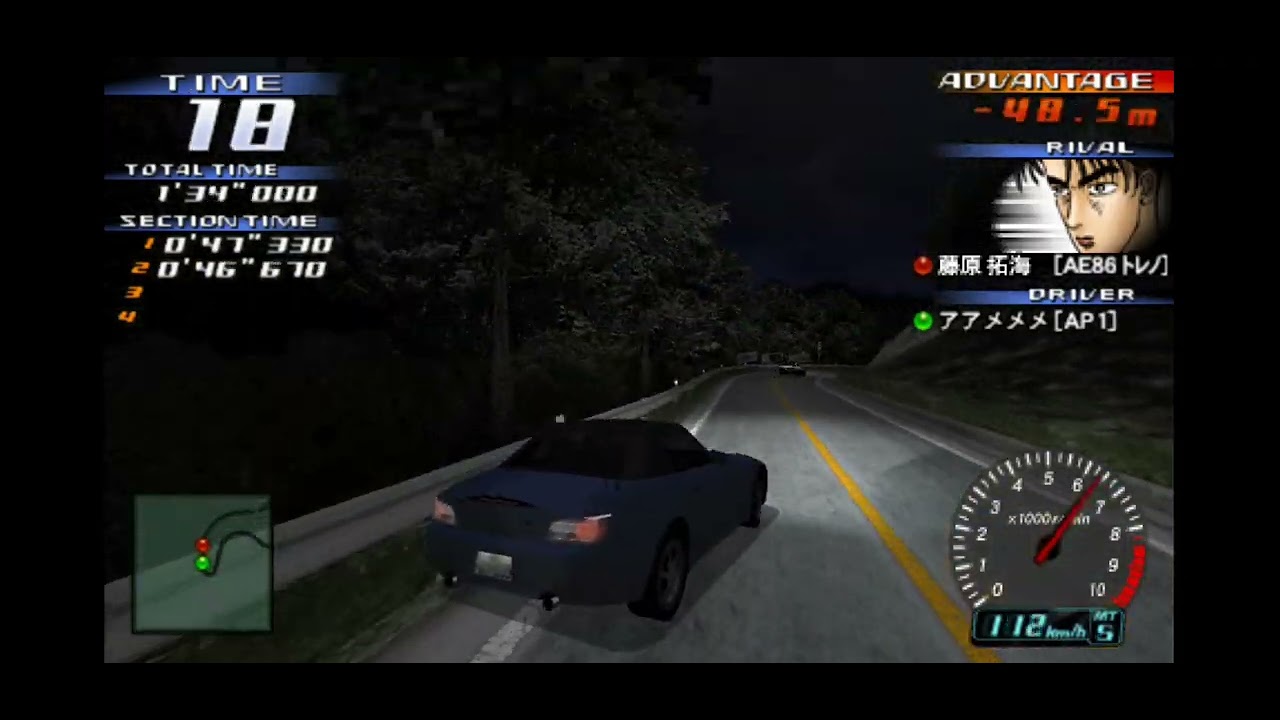 Initial D Street Stage - Legend Of The Street Vs Takumi 6th Try(Android ...