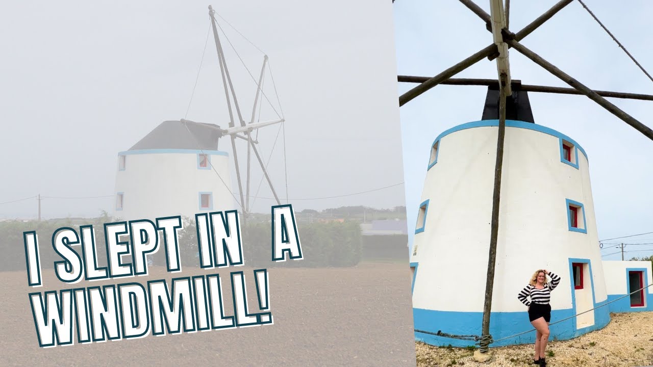 Portugal: Staying in a Windmill AirBnb Tour! - YouTube