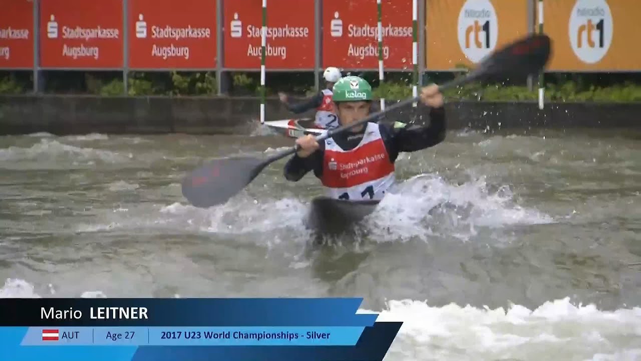 Mario Leitner, Austria - Men's Kayak Semi-Final / 2024 ICF Canoe Slalom ...