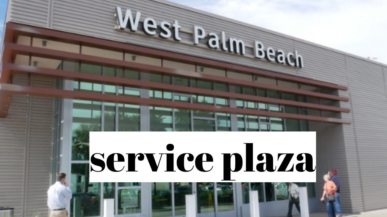 service plaza verses truckstop (Florida turnpike) west palm beach - YouTube