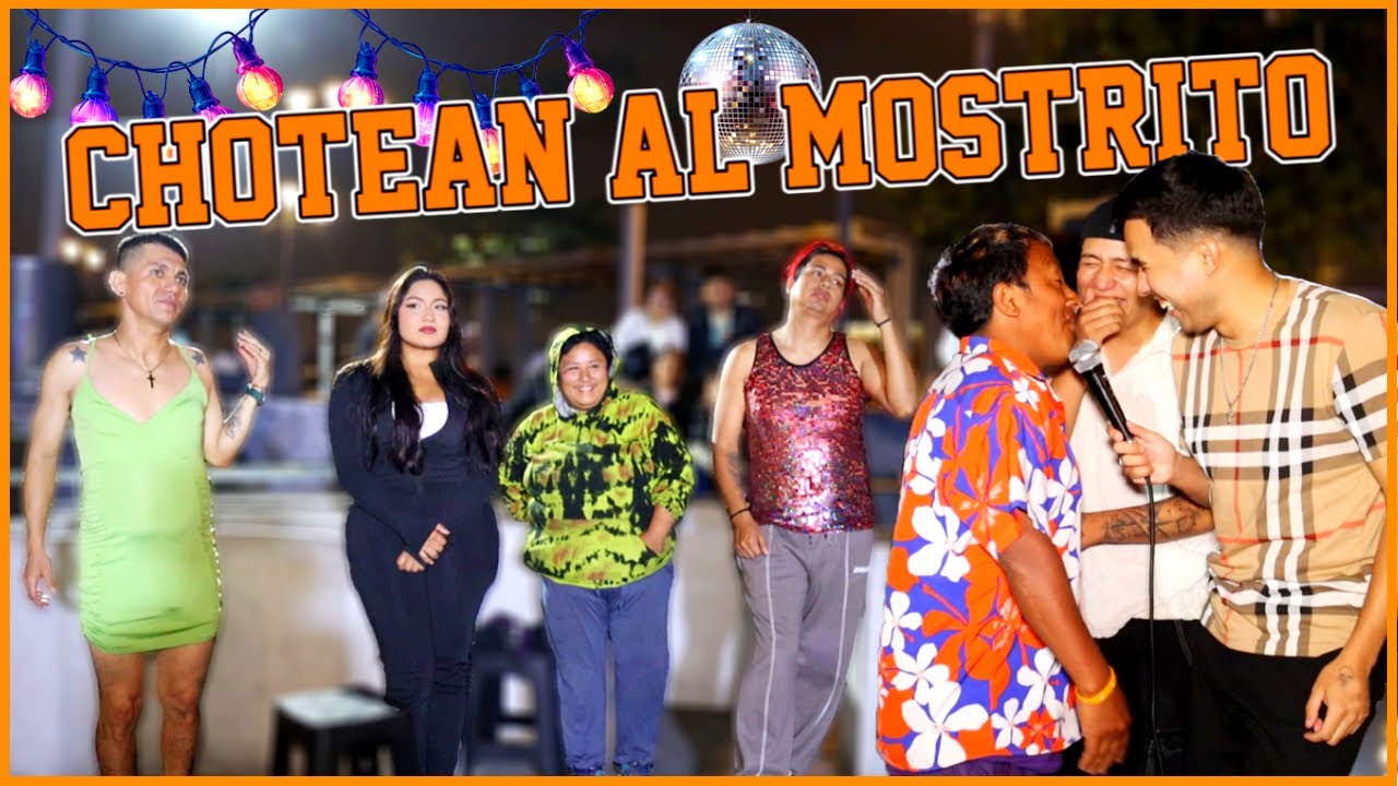 CHOTEAN AL MOSTRITO EN LA FIESTA 🪩 😱 @ElMostritoDeLaRisaOficial ...