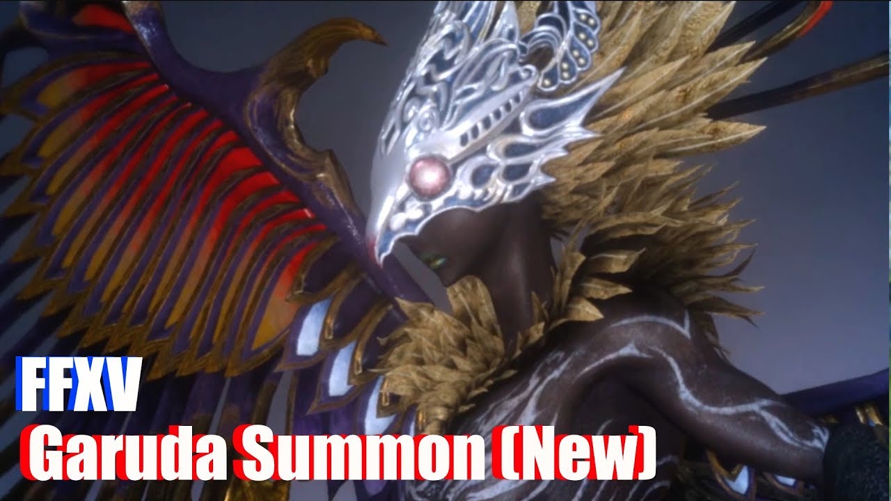 Final Fantasy XV - New Summon Garuda - YouTube