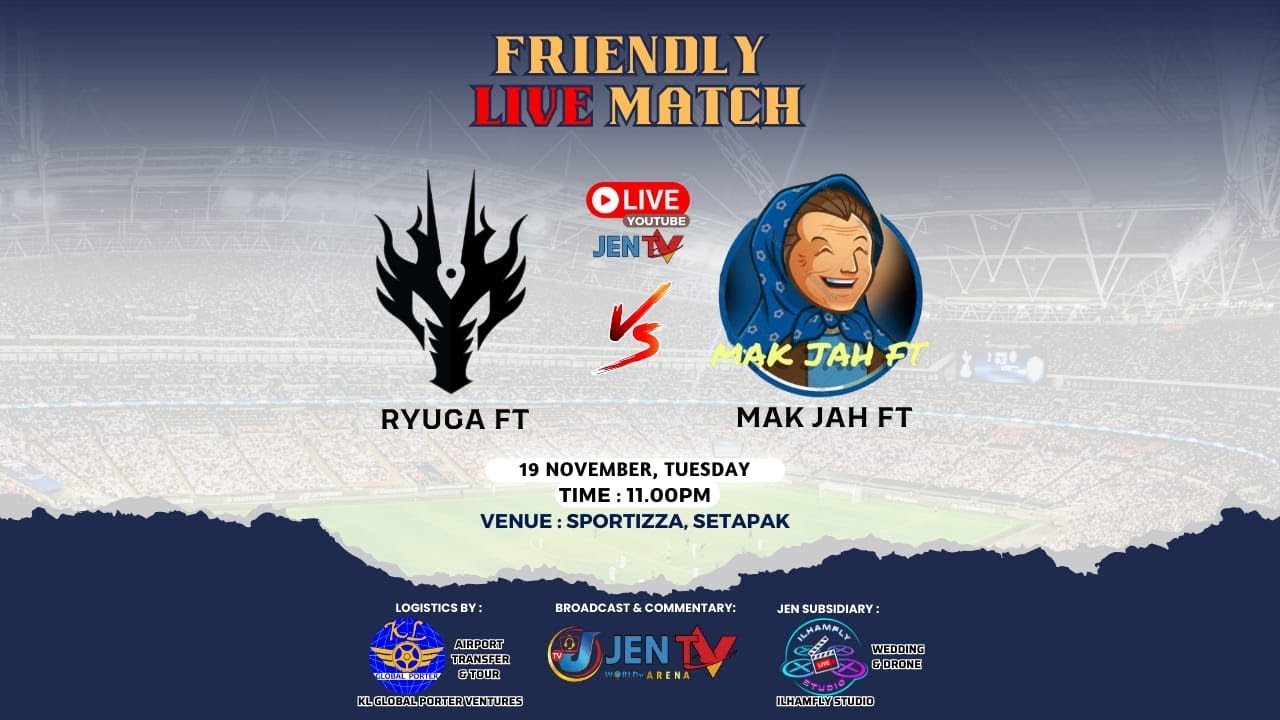 [Live Futsal] RYUGA FT vs MAKJAH FT : Futsal Friendly - YouTube