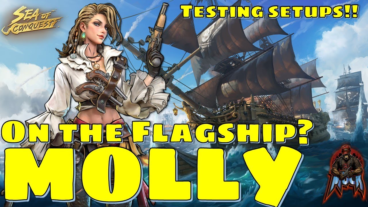 Sea of Conquest: Pirate War - Molly on the Flagship?. Setup testing ...