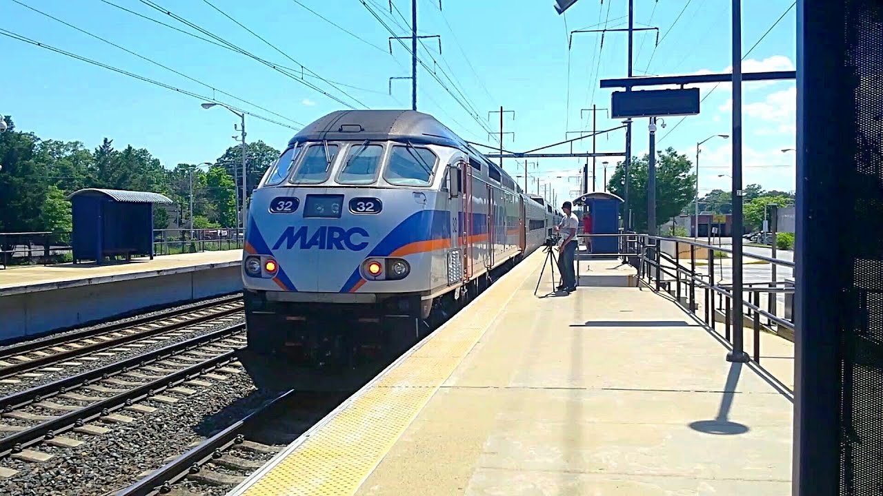 MARC Express train - YouTube