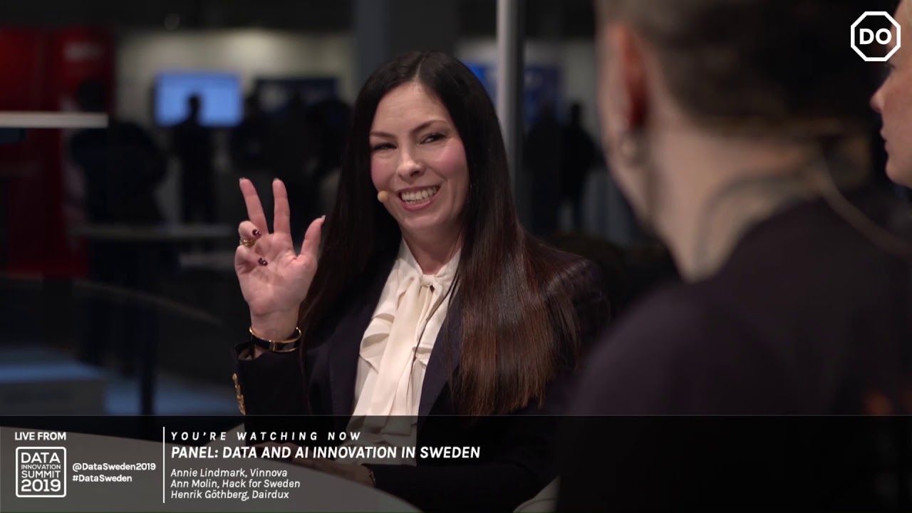 PANEL: Data and AI Innovation In Sweden - Annie Lindmark, Ann Molin and ...