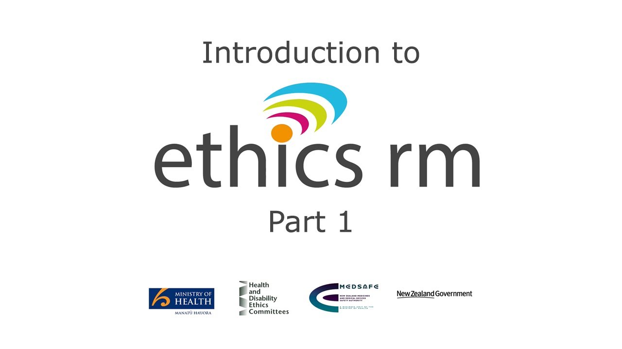 Introduction to the Ethics Review Manager part 1 | Ministry of Health ...