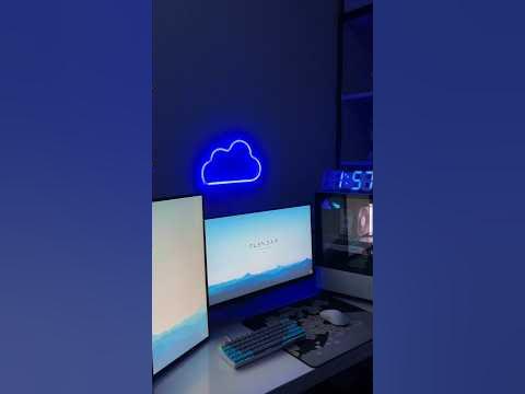Blue themed setup 💙 - YouTube