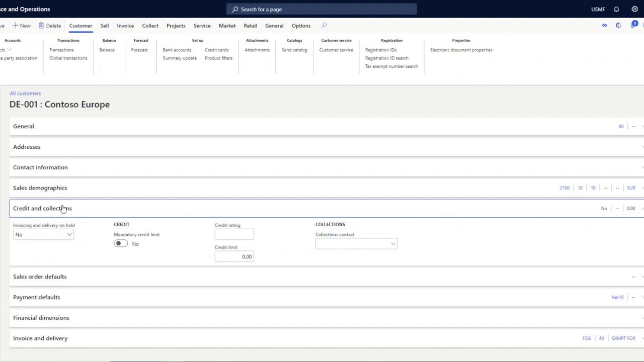 Microsoft Dynamics 365 Finance - Account Receivables - YouTube