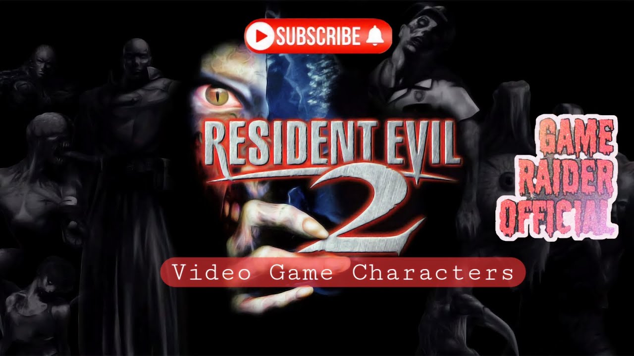Resident Evil 2 Video Game Characters and mini bios - YouTube