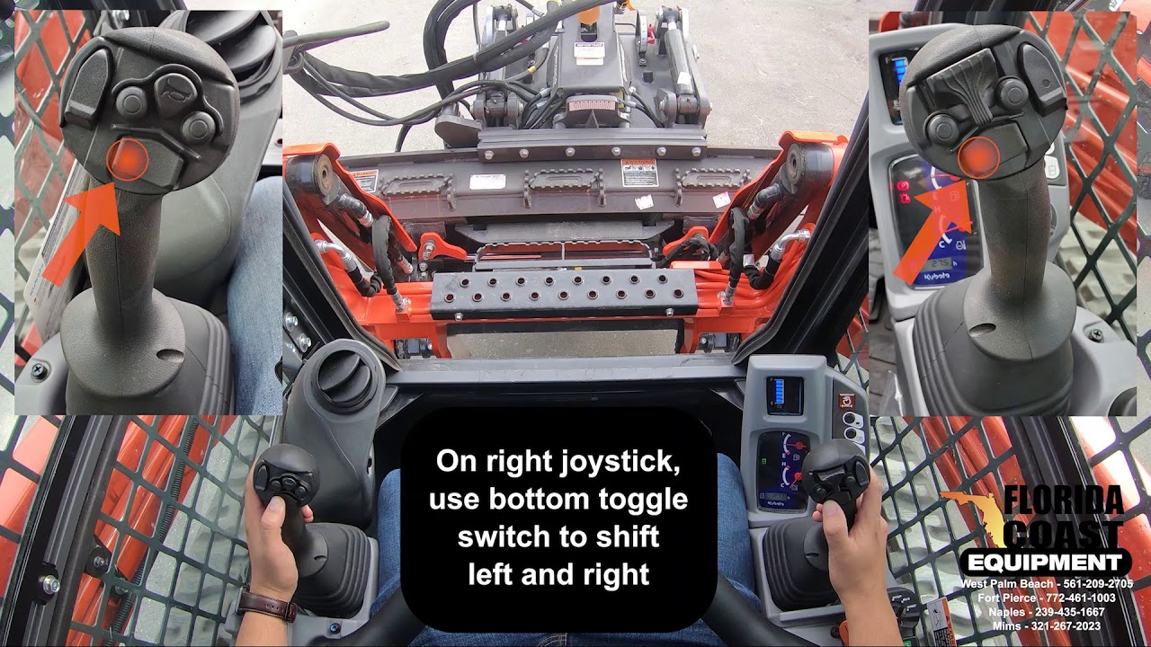 How to Operate Bradco HP600 Cold Planer on Kubota SVL95 - YouTube