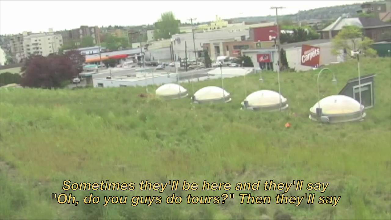 Ballard Library Green Roof Part 1. - YouTube