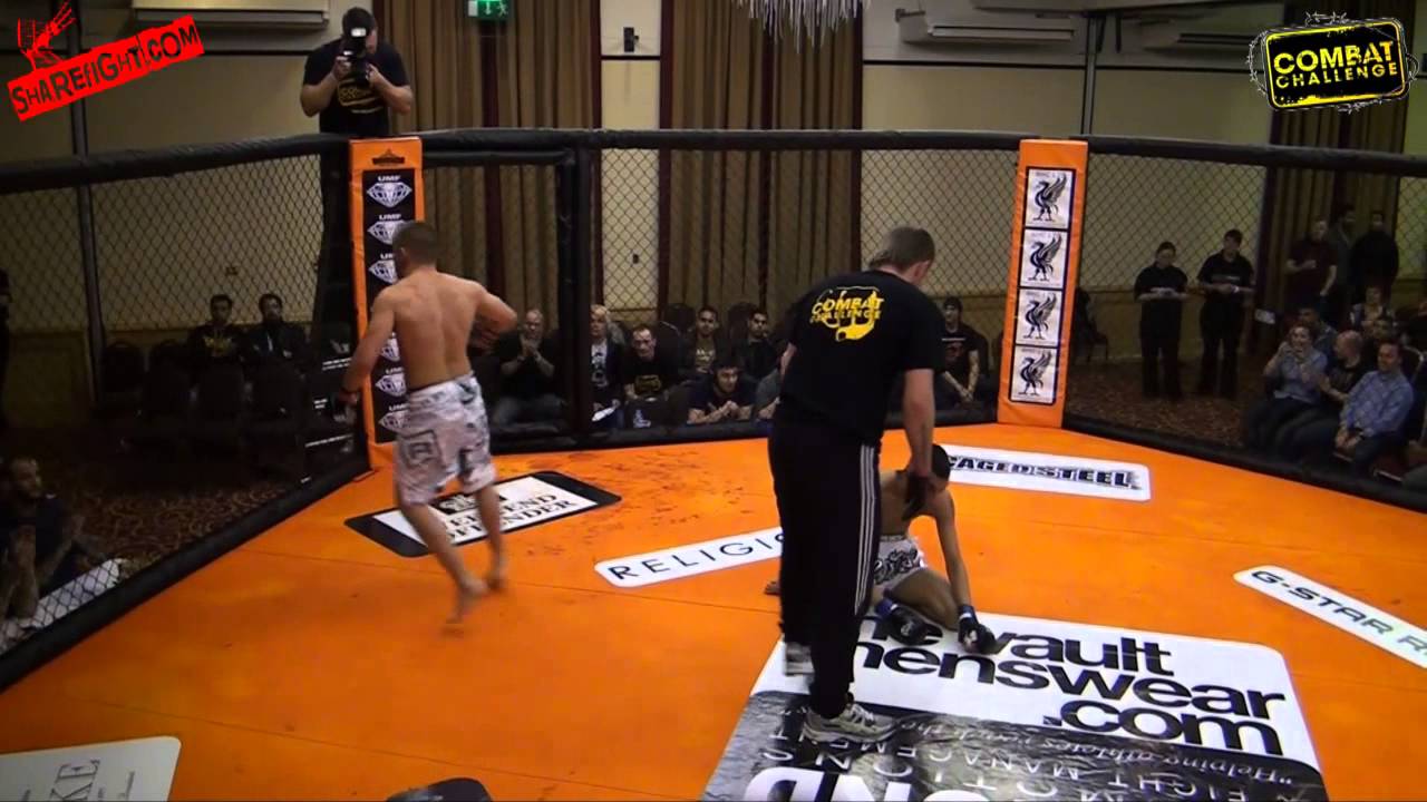Combat Challenge 10 Craig Derbyshire VS Aaron Singh Thumber (NSAC ...