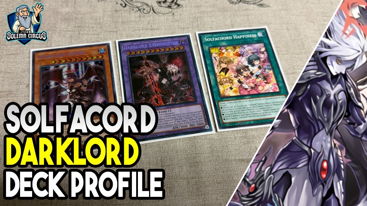 Yu Gi Oh Darklord Deck Profile Youtube