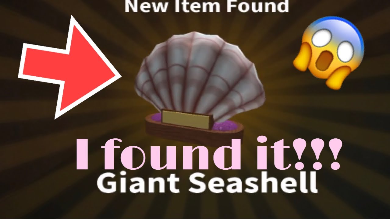 Finding the seashell trophy in Roblox Bloxburg - YouTube