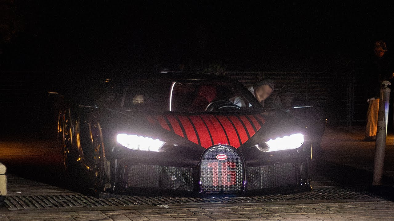Bugatti Chiron “Extreme” Duo & Pagani Huayra Roadster in Malibu - YouTube