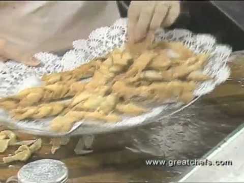 Fried Christmas Cookies (Krostule) - YouTube