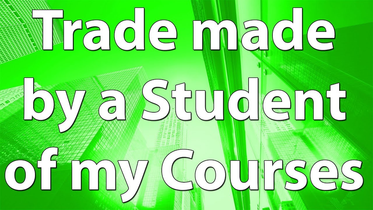 Trade Made by a Student of the Fractal Flow Series - YouTube