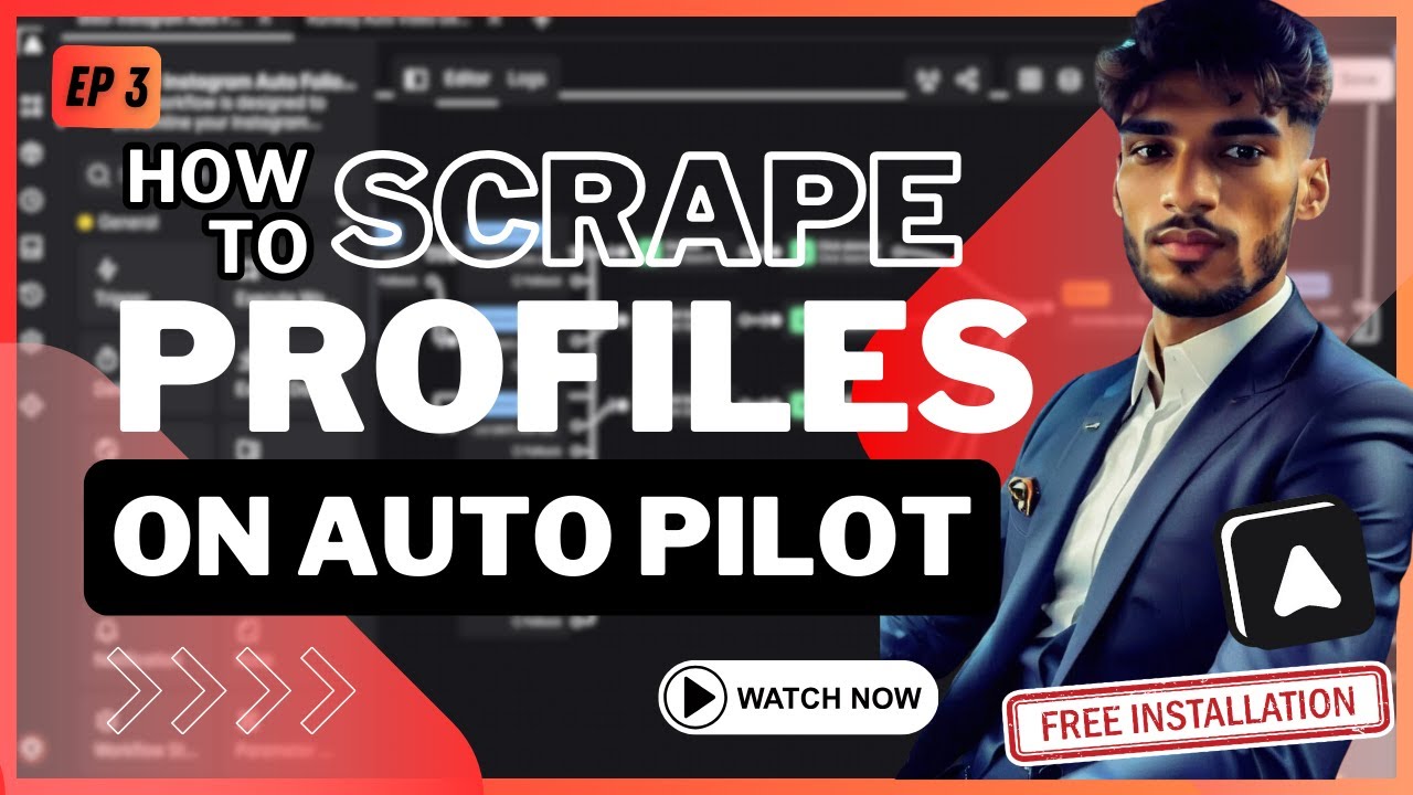 Scrape UNLIMITED Instagram profiles and posts Automation + automa template - YouTube