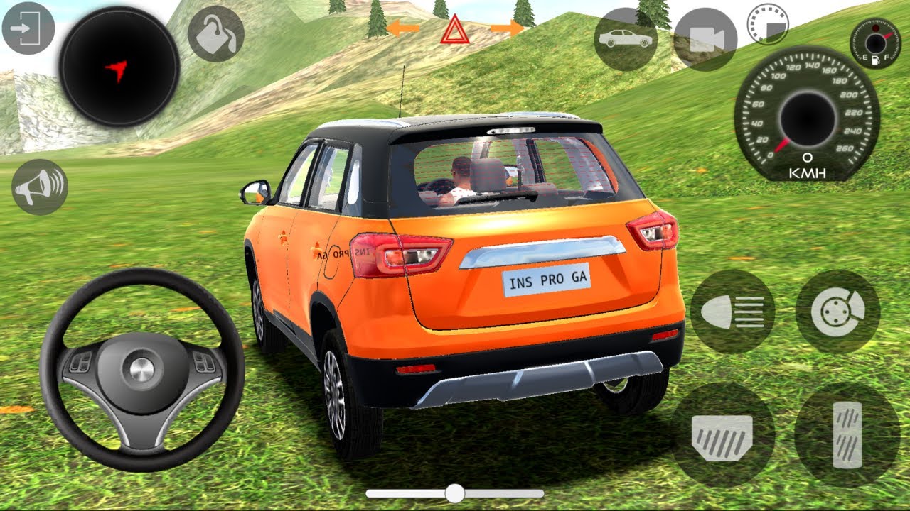 Indian Car Simulator 3D | Indian Car Driving Gameplay | Vitara Brezza ...