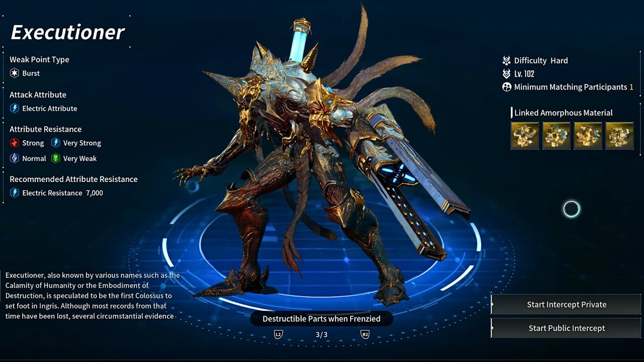 The First Descendant - Executioner Void Intercept (Hard) - Ajax Lv. 40 ...