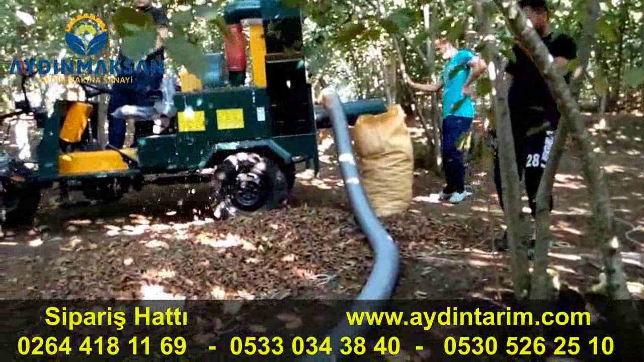 PATPAT ARKASI FINDIK TOPLAMA MAKİNESİ - YouTube