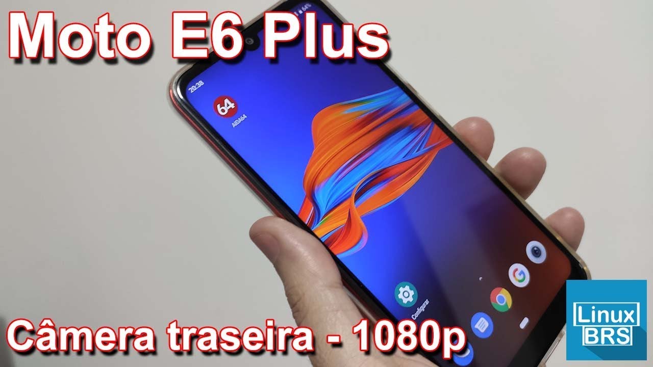 🔘 Motorola Moto E6 Plus - Câmera traseira a 1080p - YouTube