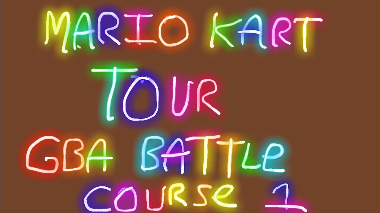 Mario Kart Tour- GBA Battle Course 1 #14 - YouTube