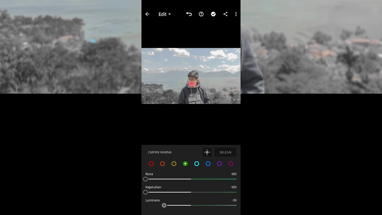 School assignment 🙏 How to edit photos in the lightroom app - YouTube