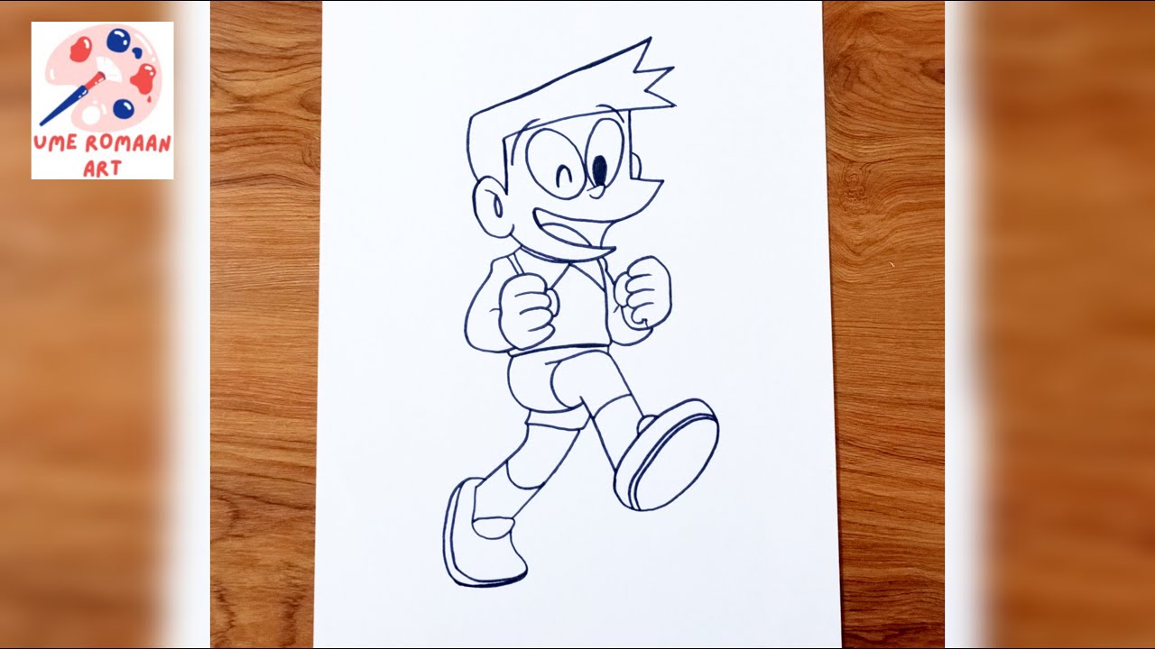 "🎨 How to Draw Suneo from Doraemon | Easy Step-by-Step Tutorial ...