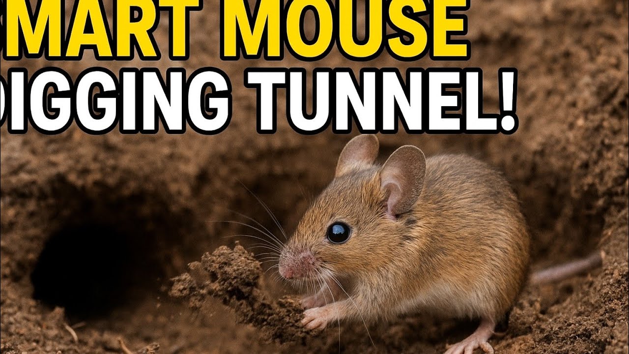 Amazing Mouse Digging Tunnel | Gul Zoo #mouse - YouTube