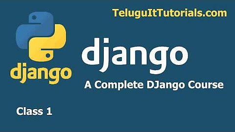 Django tutorials in telugu - YouTube